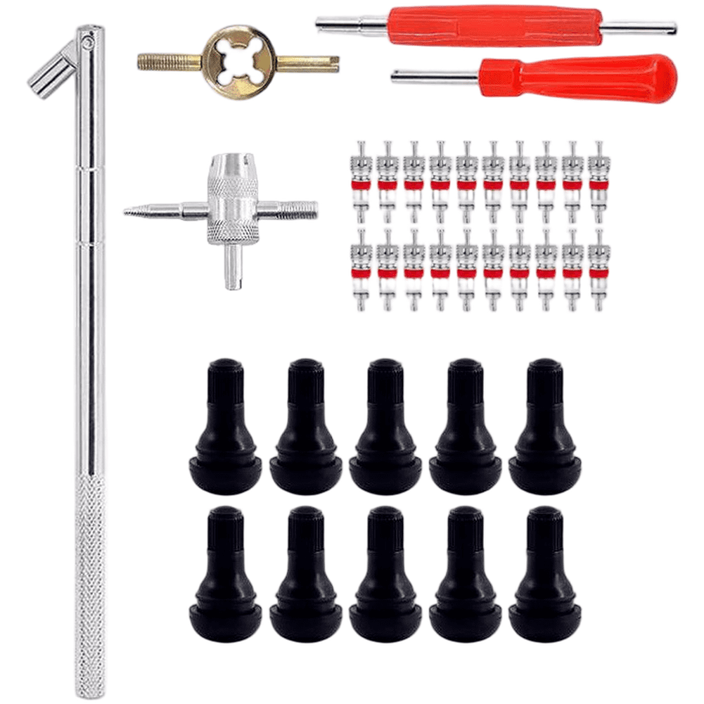 35Pcs 15Pcs Tire Valve Core Tool Kit Tr412 Car Tire Valve Stem ...