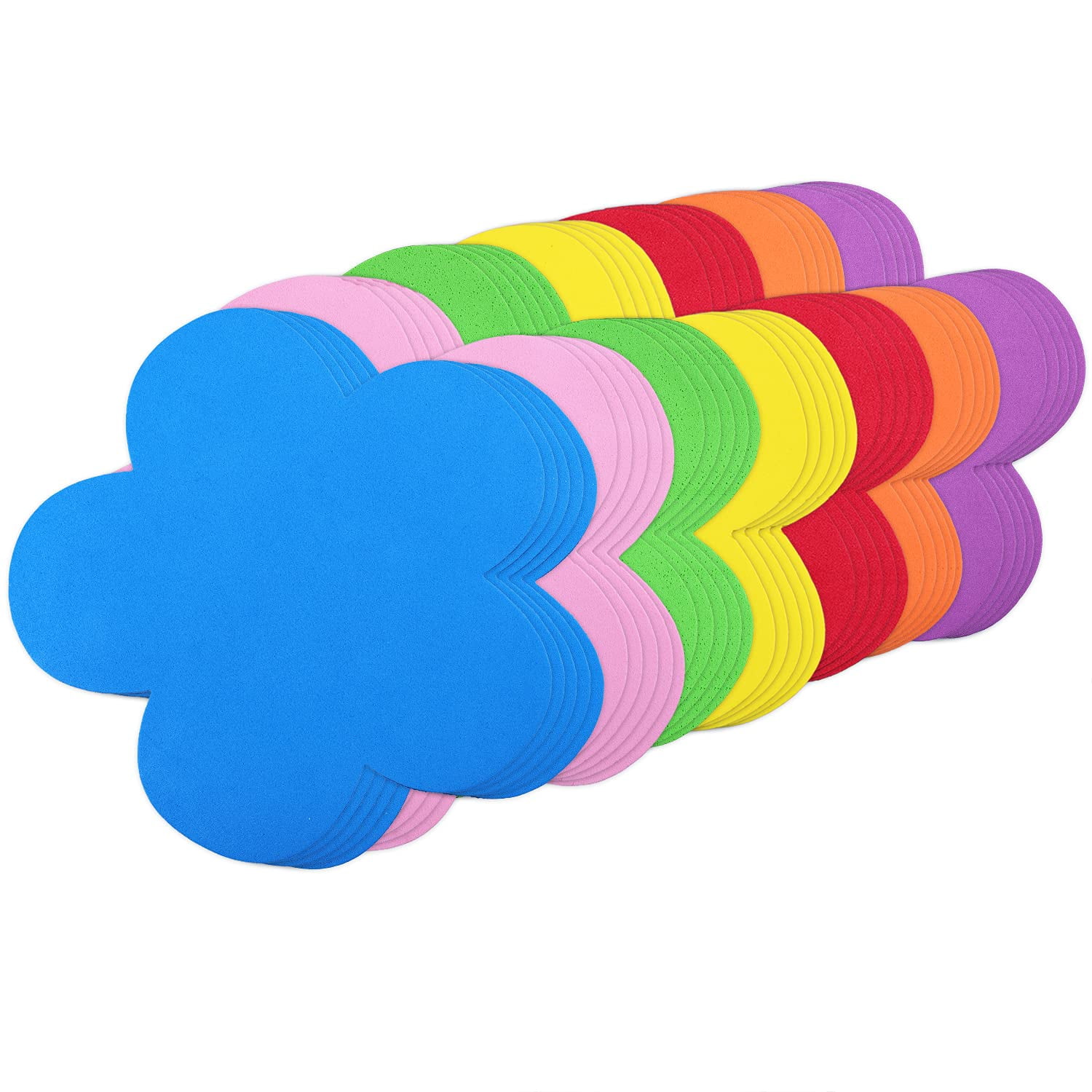 35Pcs Foam Flower Cut YPF5 Outs 6'' Large Foam Flower Shapes Flower ...