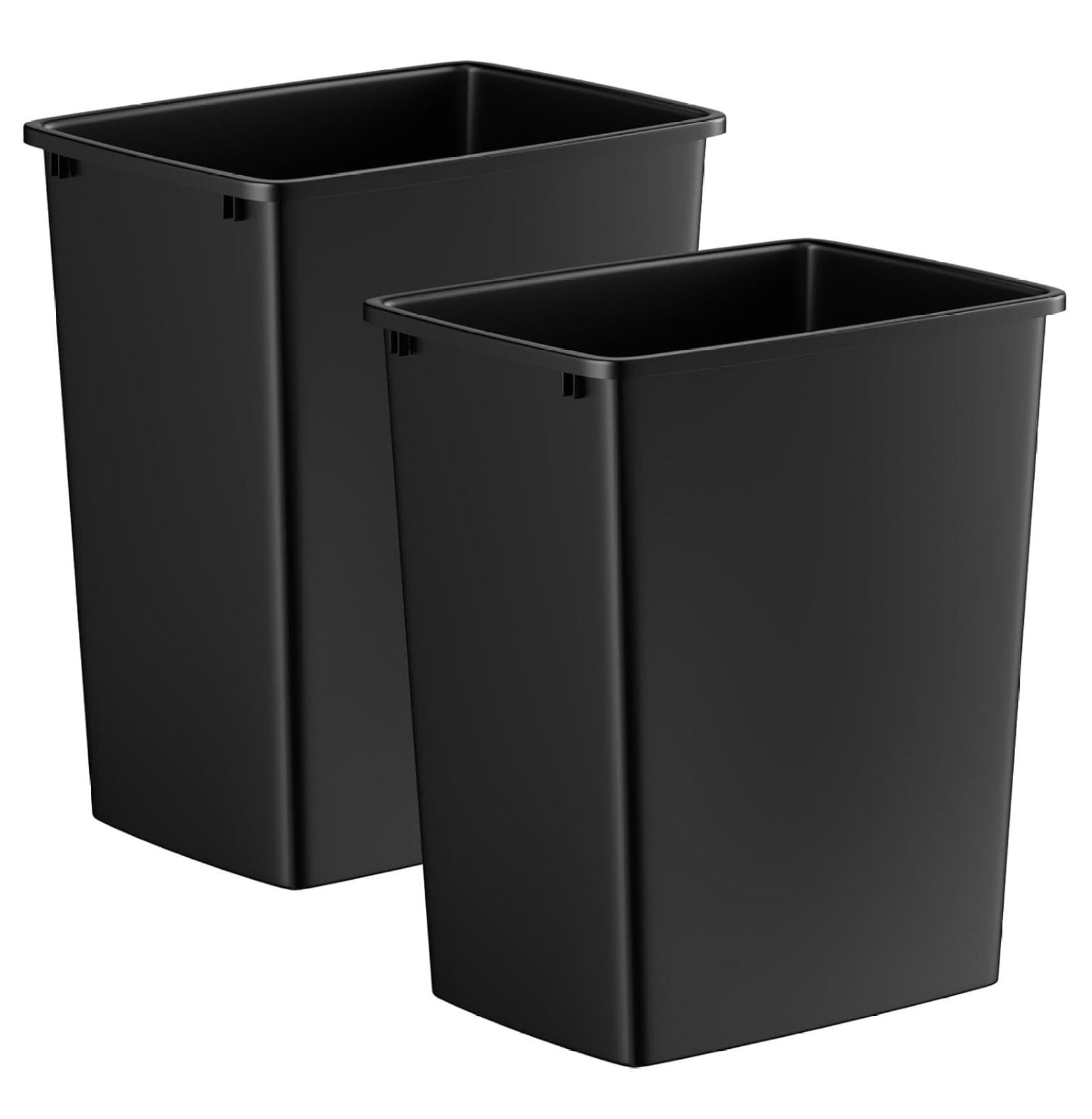 35QT Kitchen Trash Can, Sturdy and Lightweight Slim Trash Can, Trash ...