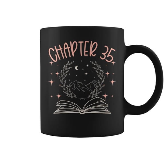 35Th Birthday Book Lovers Chapter 35 Its My Birthday Coffee Mugs ...