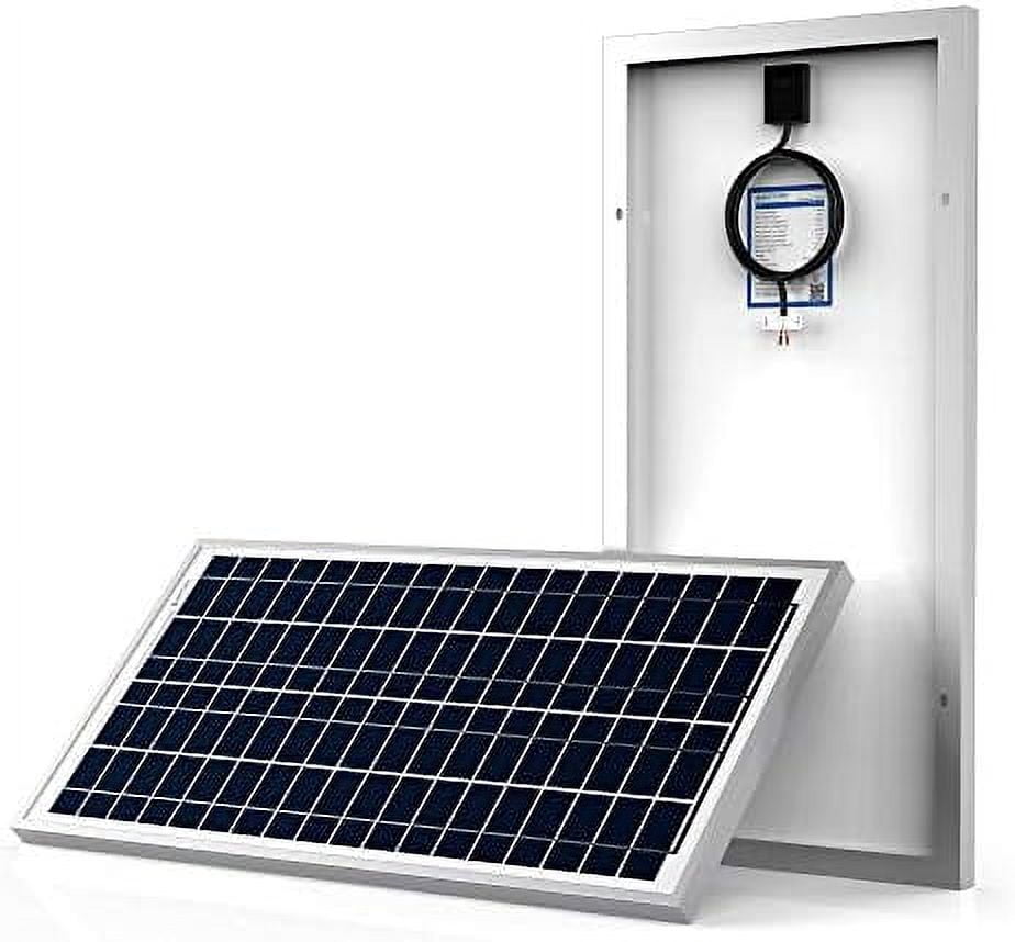 35W Small Poly Solar Panel, 35 Watt 12 Volt Solar Panel Single High ...