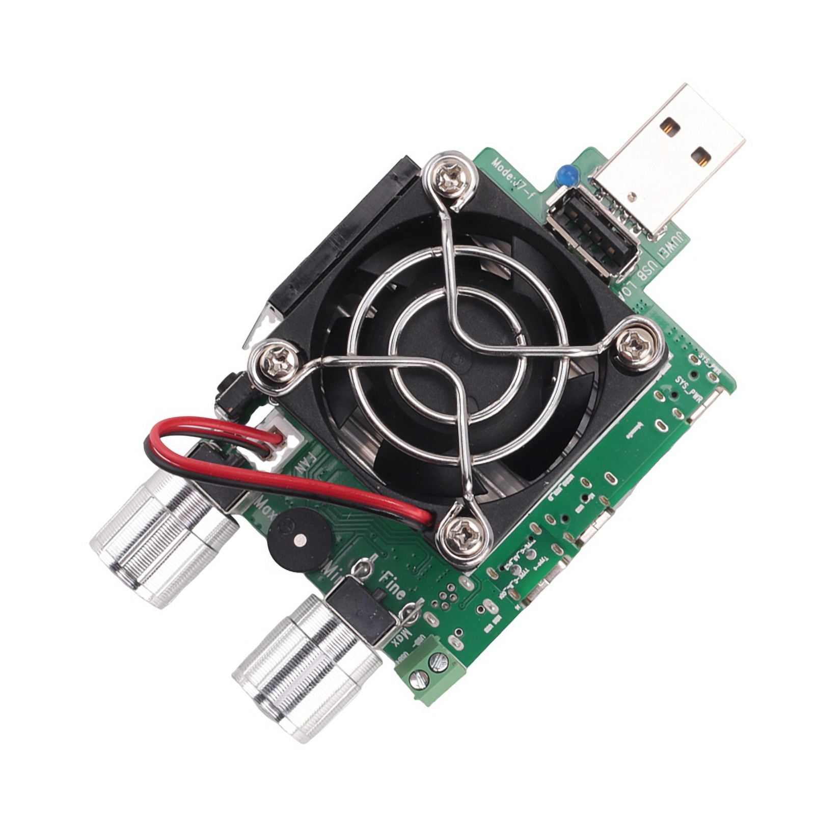 35W USB Tester Electronic Load Adjustable Constant Current Aging ...