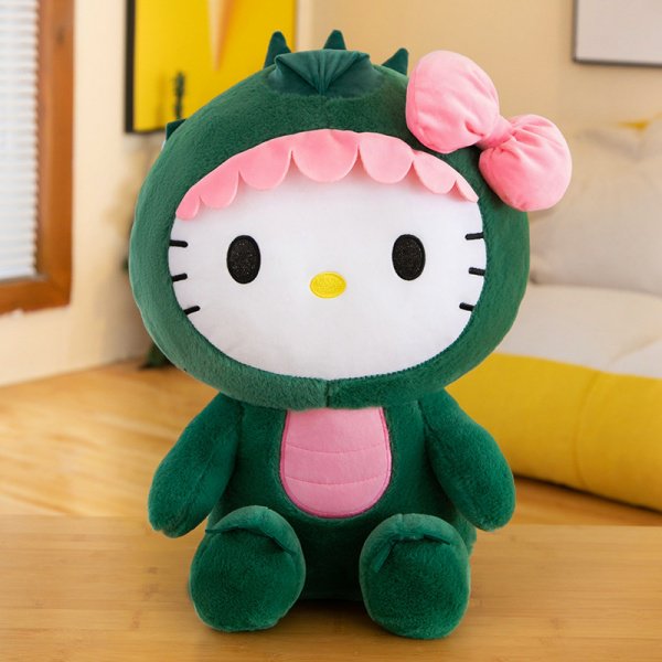 35cm(13.8"in)/50cm(19.7“in）New dinosaur KT Cat Hello kitty plush ...