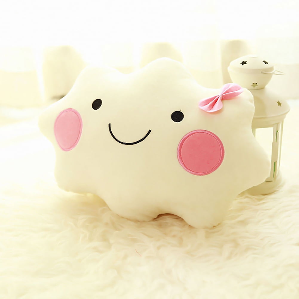 35cm 45cm Cute Cloud Plush Pillow Stuffed Cartoon Soft Cloud Toy Car ...