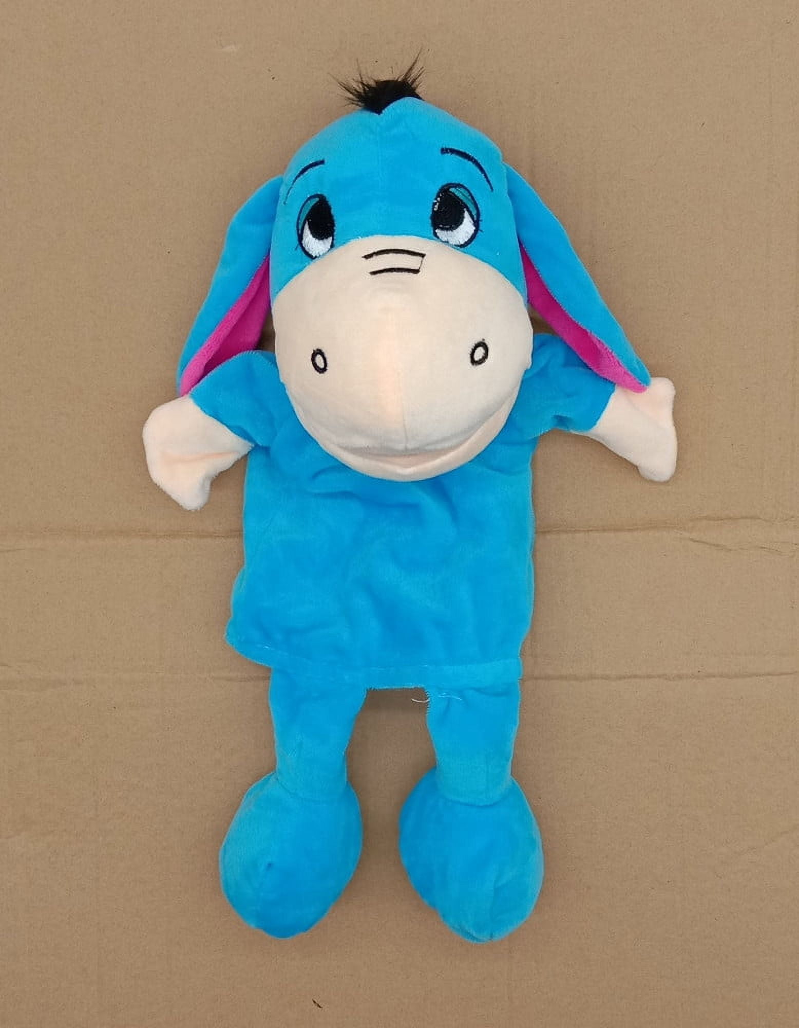 35cm Cartoon Animal Hand Puppet Parent-child Game Doll Lion Elephant ...