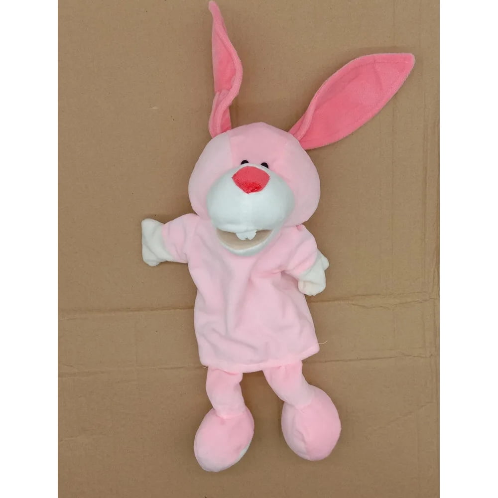 35cm Cartoon Animal Hand Puppet Parent-child Game Doll Lion Elephant ...