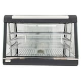 35in Egg Tart Food Display Warmer Pizza Hot Dog Heating Display Cabinet ...