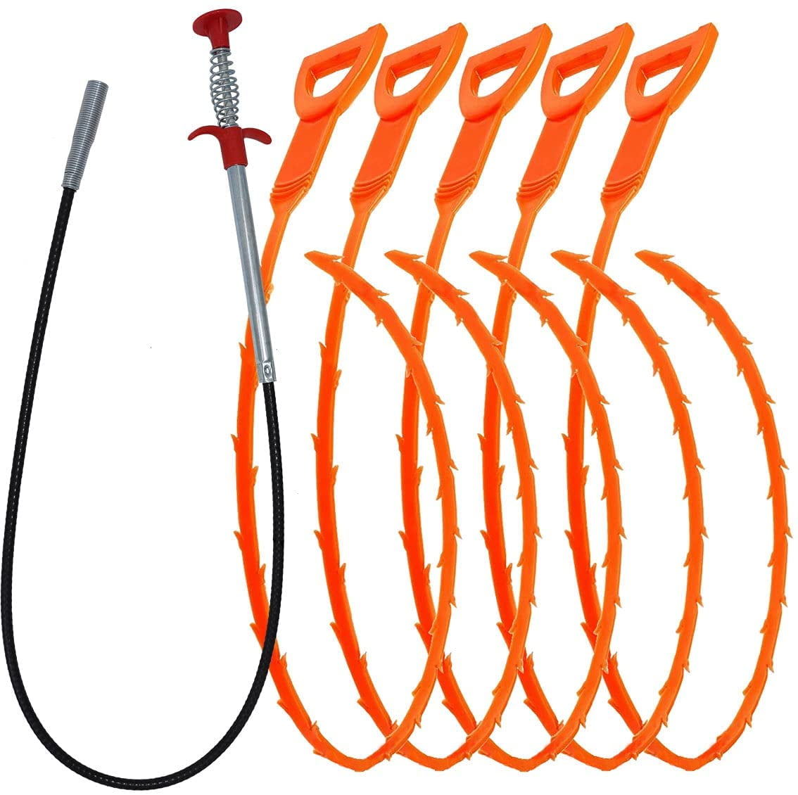 35inch Drain Cleaner Sticks To Drain Hair Clog For Remover (1pcs ...