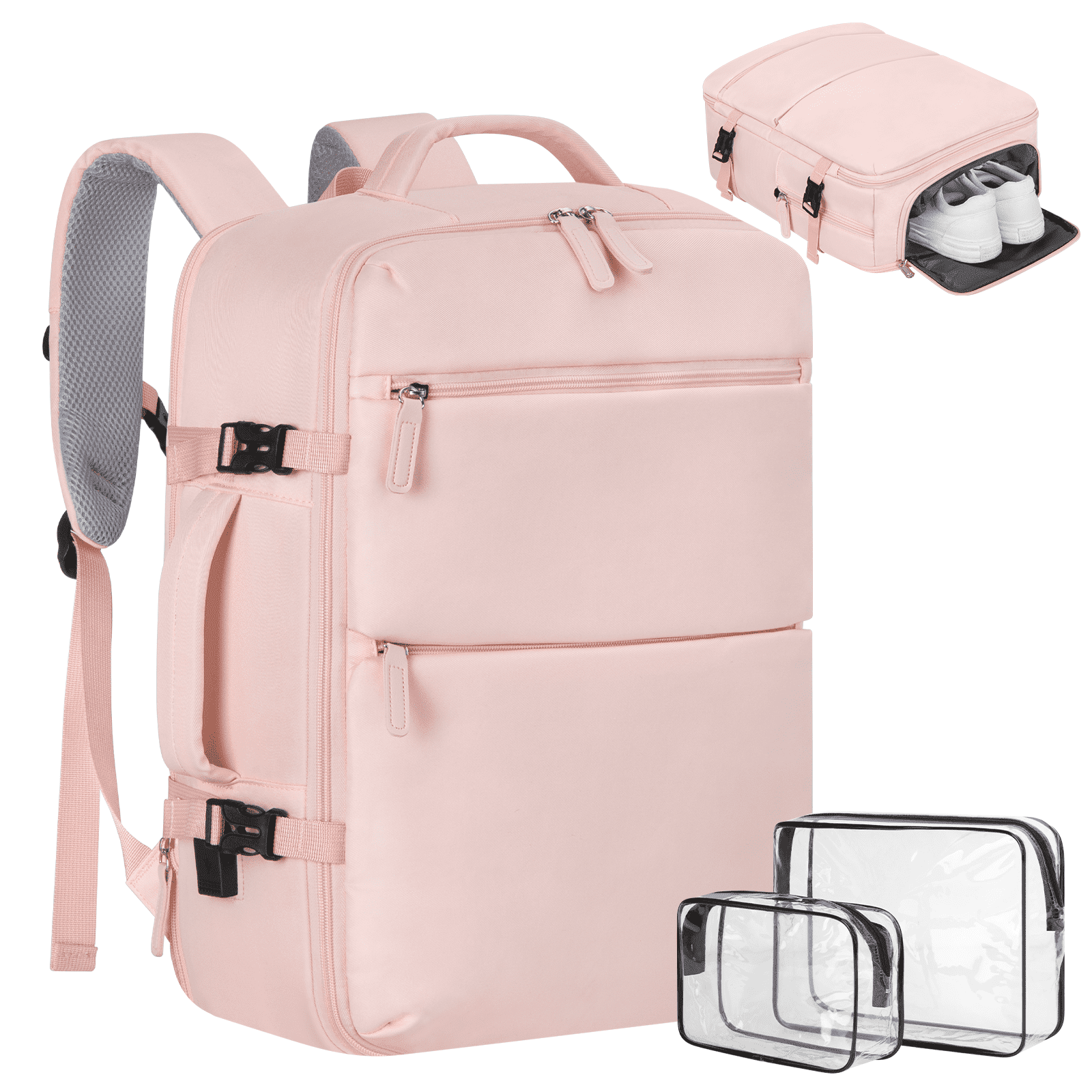 35l travel backpack for women & men, carry on backpack with usb ...