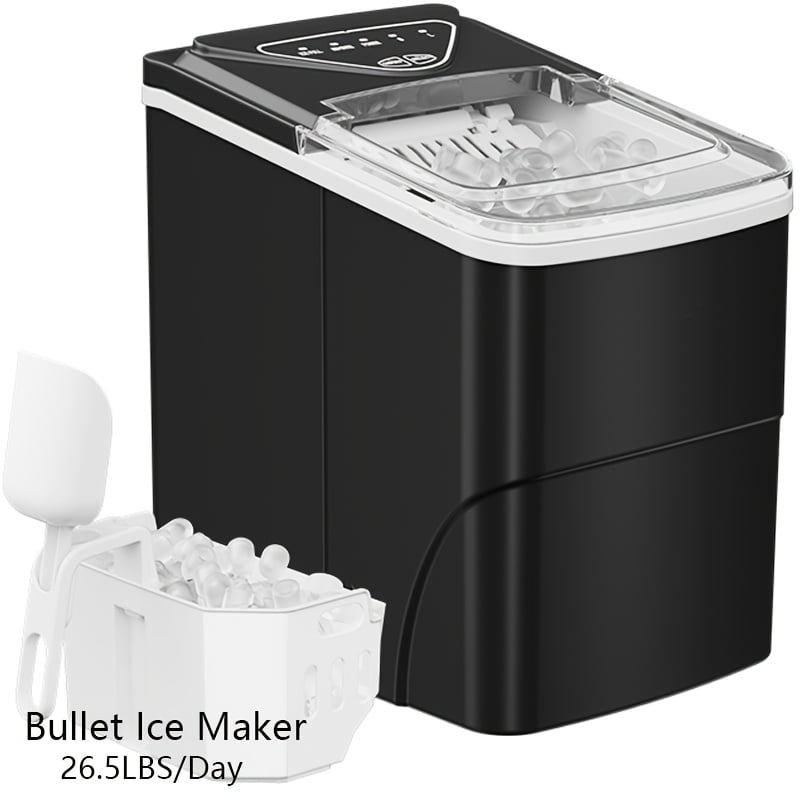 35lb Golden Nugget & 26lb Bullet Ice Maker – Portable Pebble Ice ...