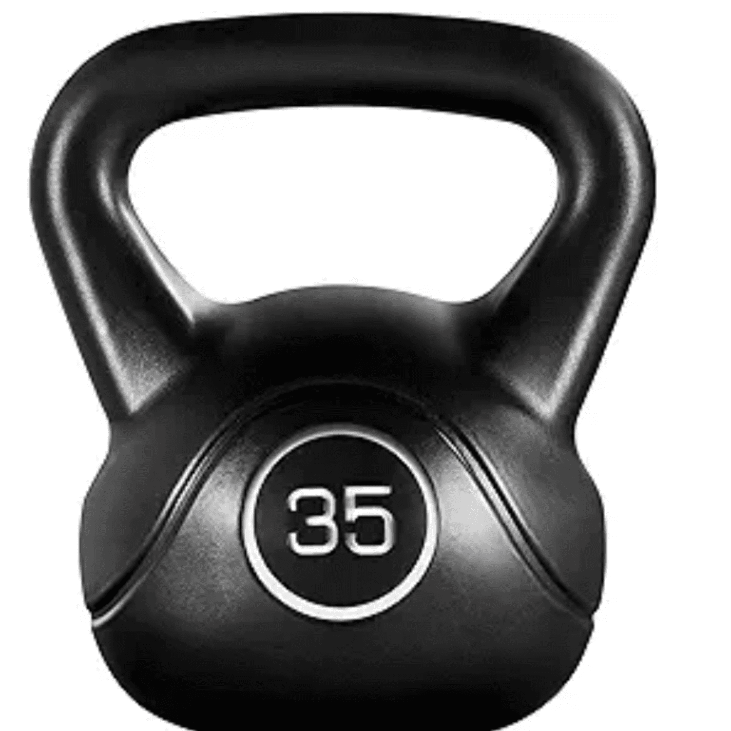 35lbs Kettlebell Weights, Men & Women Home Gym Kettle Bell Exercise ...
