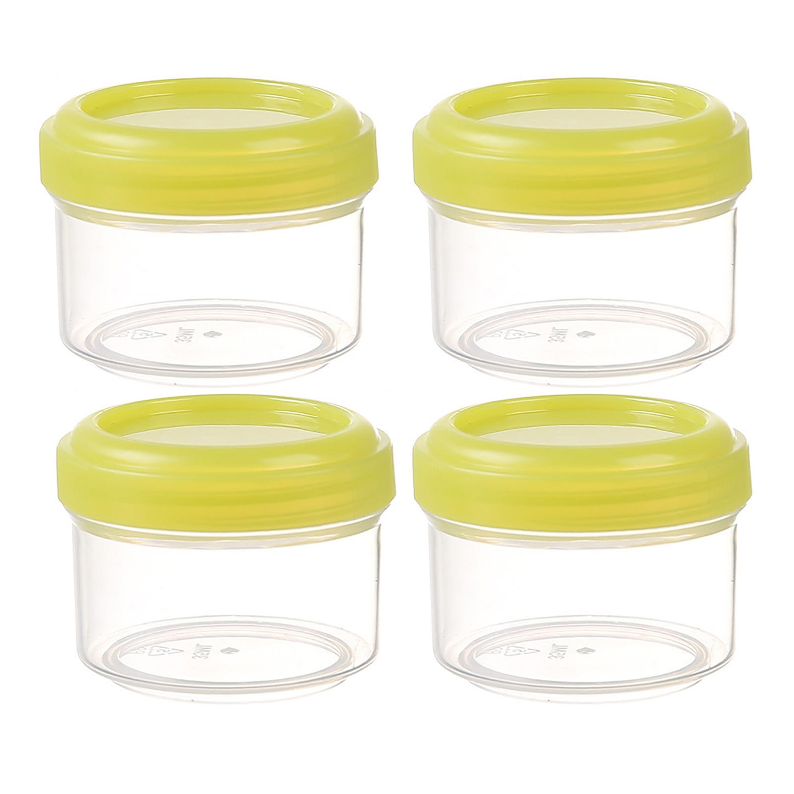 35ml/1.2oz Mini Squeeze Bottles with Lids, 4 Pack Reusable Condiment ...
