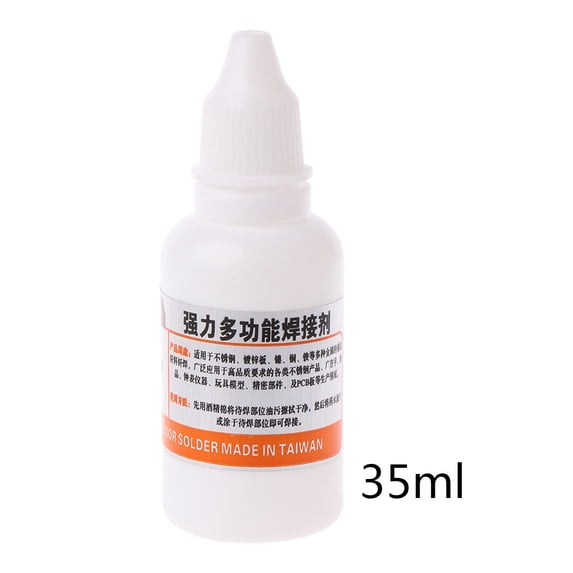 35ml Stainless Steel Liquid Flux Soldering Non-toxic Copper Nickel ...