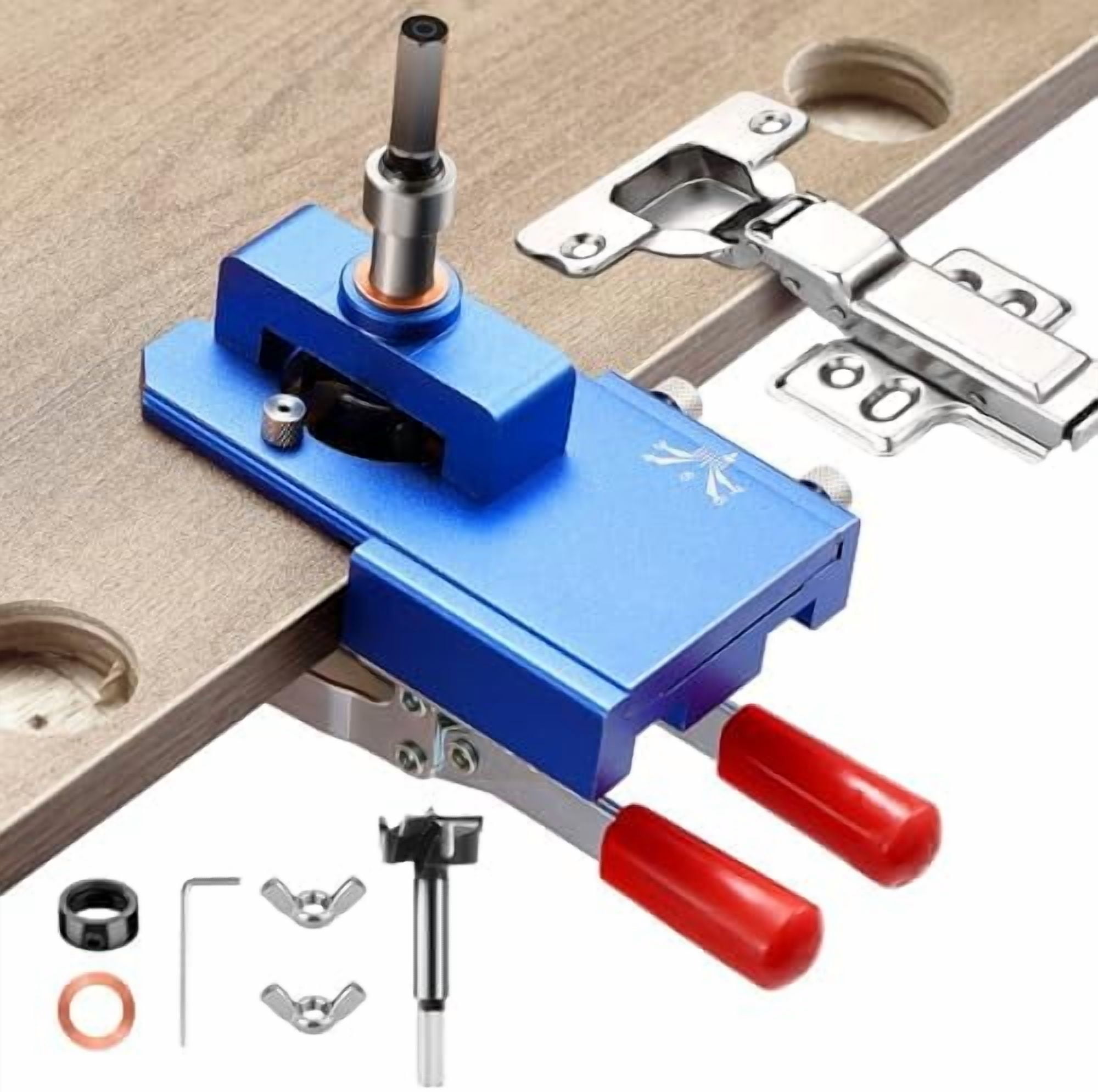 35mm Concealed Door Hinge Jig， Accurate Locking Cabinet Hinge Jig ...