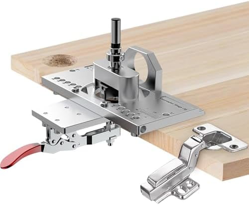 35mm Concealed Door Hinge Jig,Cabinet Hinge Hole Drilling Jig with ...
