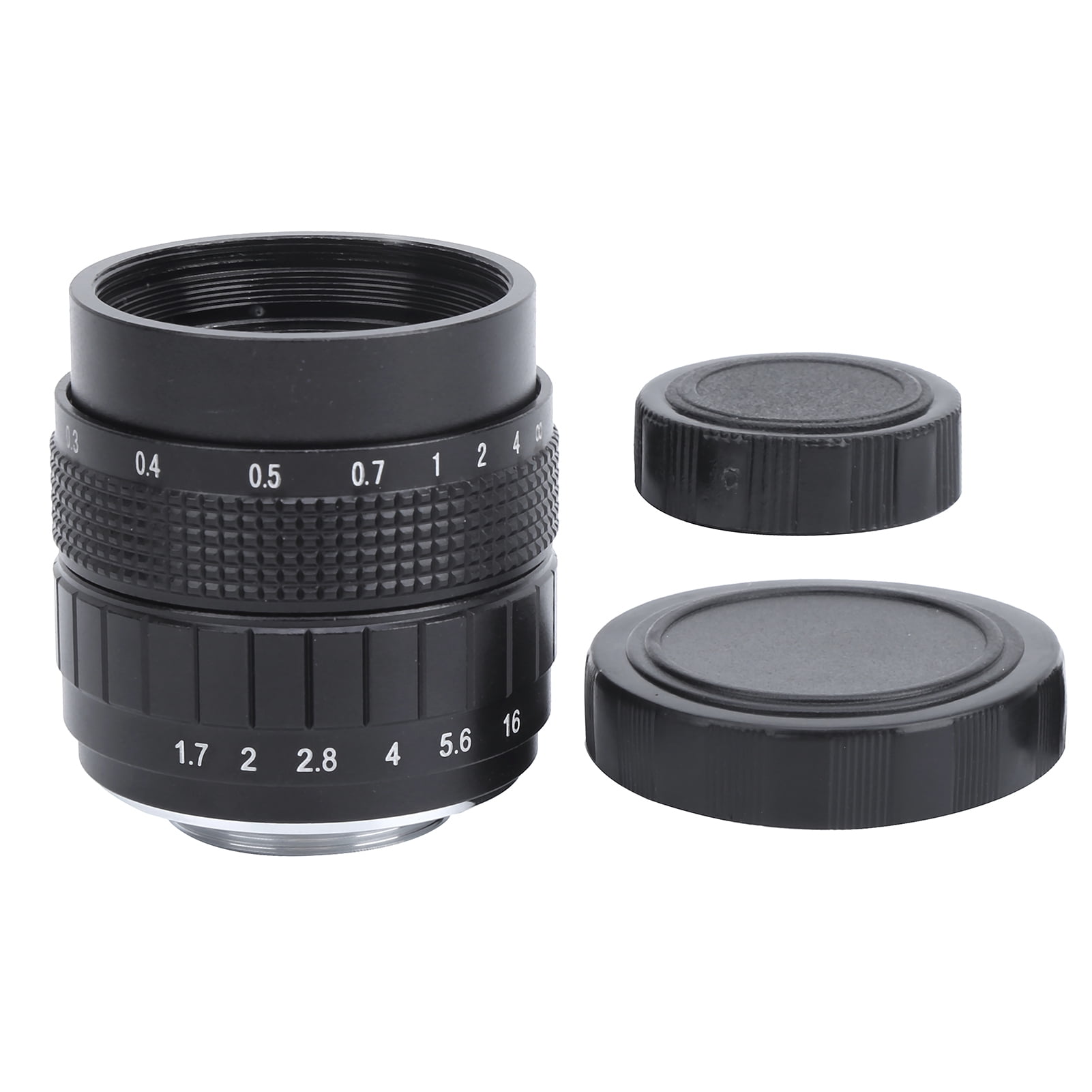 35mm F1.7 C Mount Television TV Film Fixed Focus Mirrorless Camera Lens ...