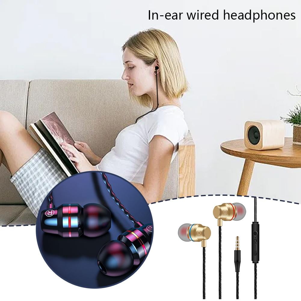 35mm HIFI Super Bass Headset InEar Earphone Stereo Headphone Earbuds ...