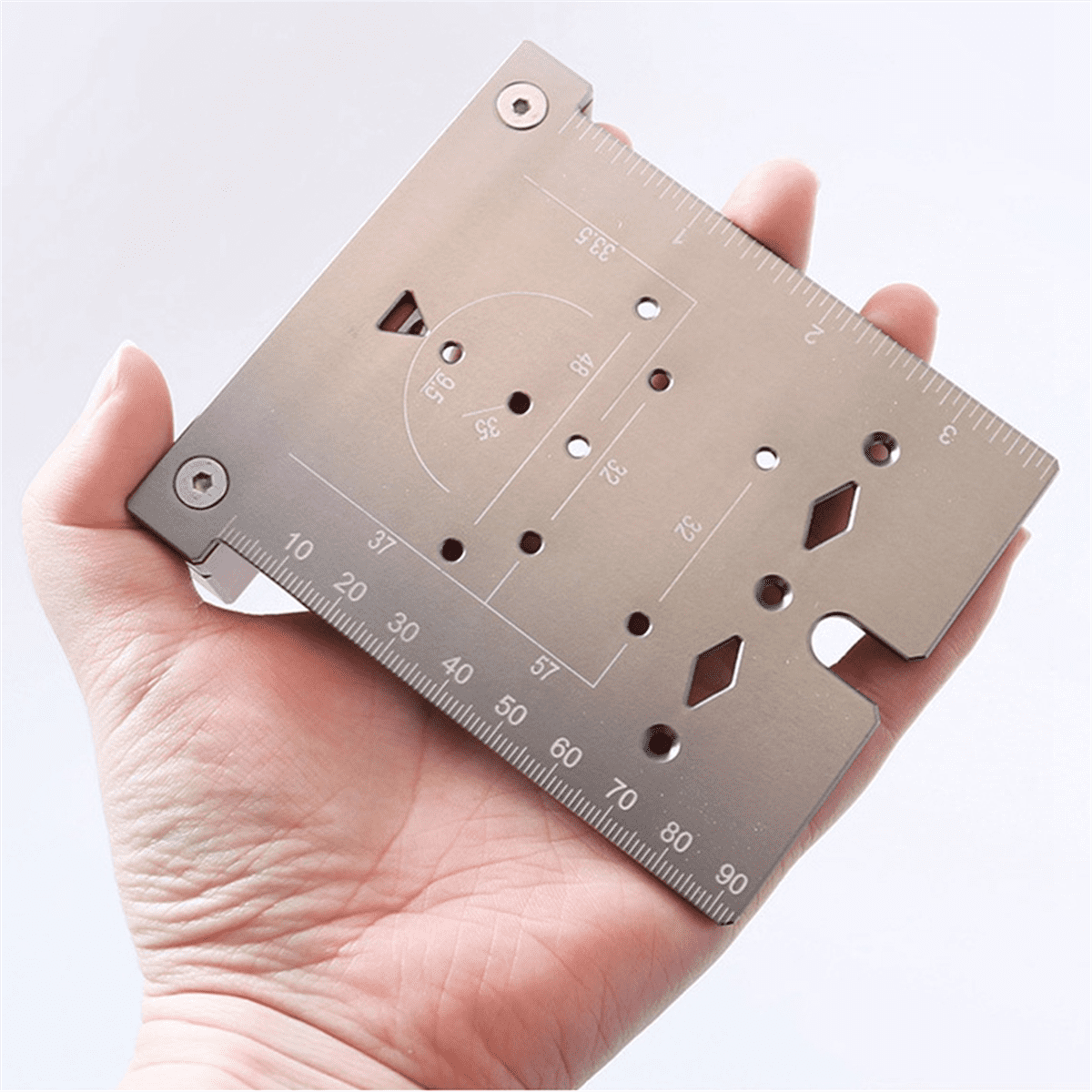 35mm Hinge Punching Locator Hinge Boring Jig with Inch Metric Scale ...