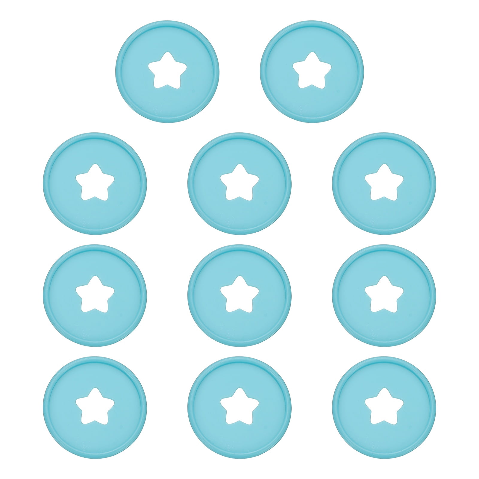 35mm Plastic Book Binding Discs, 11 Pack Discbound Expansion Discs Star ...