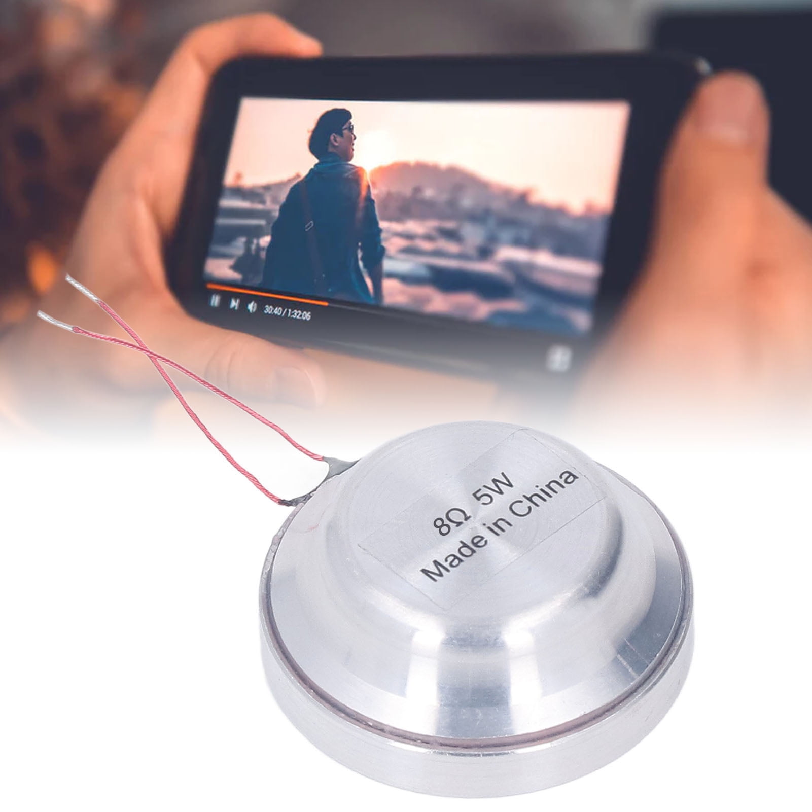 35mm Round Resonance Speaker 8 Ohm 5W Full Frequency Vibration ...