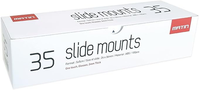 35mm Slide Mounts 100 Pieces - Glassless - Walmart.com