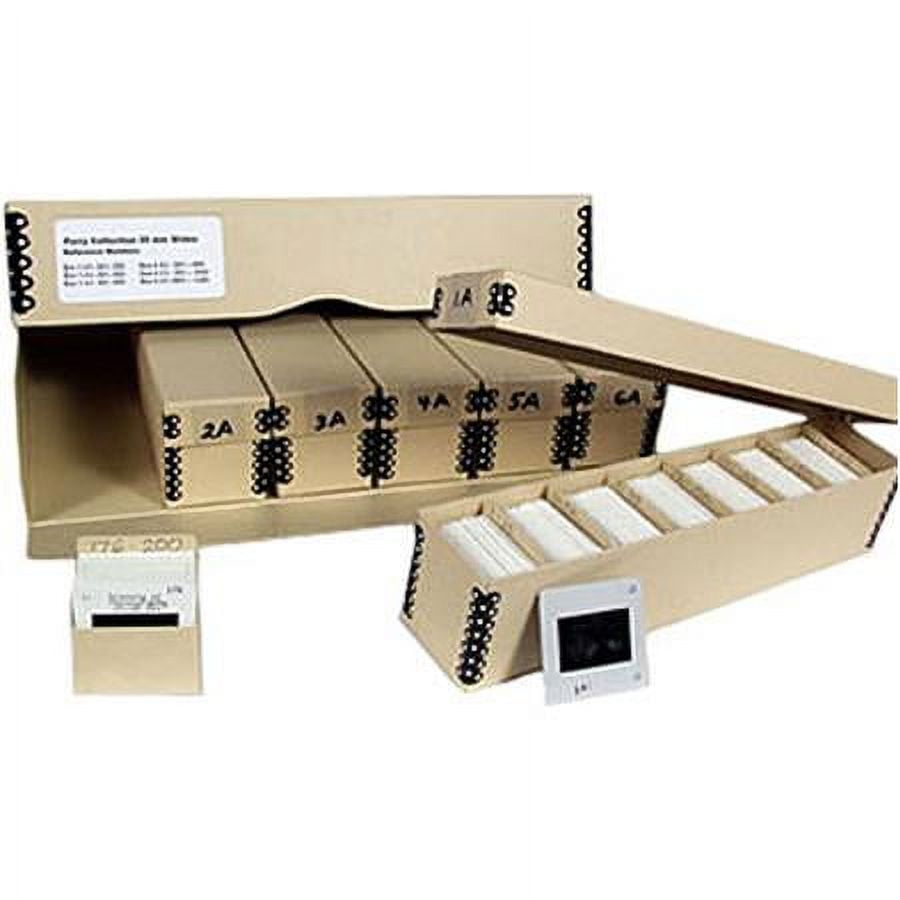 35mm Slide Storage File System, Includes 48 Slide Trays, 6 Slide Boxes ...