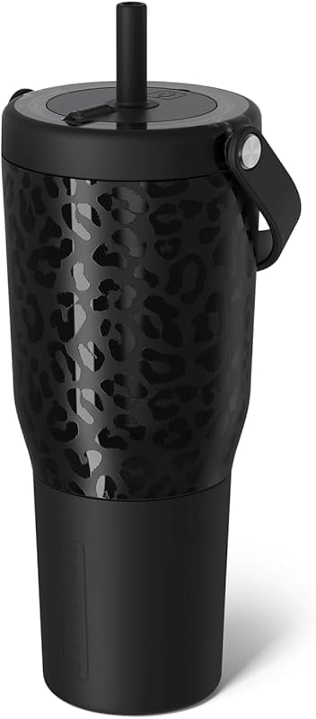 35oz 100% Leakproof Travel Tumbler with Handle & Straw| Flexible Soft ...