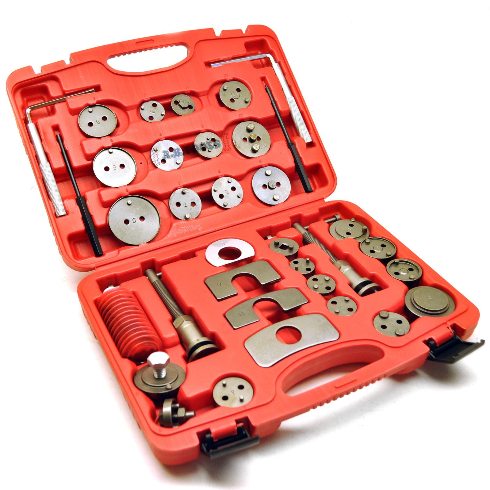 35pc Universal Brake Calliper Caliper Piston Wind Back Kit Left + Right ...