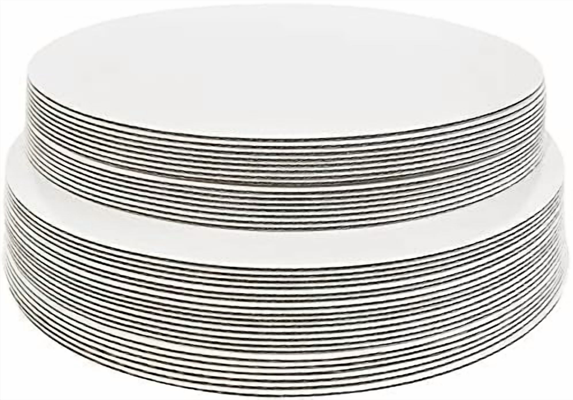 [35pcs] 10" White Cake board Round,Disposable Cake Circle Base Boards ...