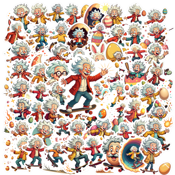 35pcs-100pcs Quirky Stickers Stationery Stickers Whimsical Teacher ...