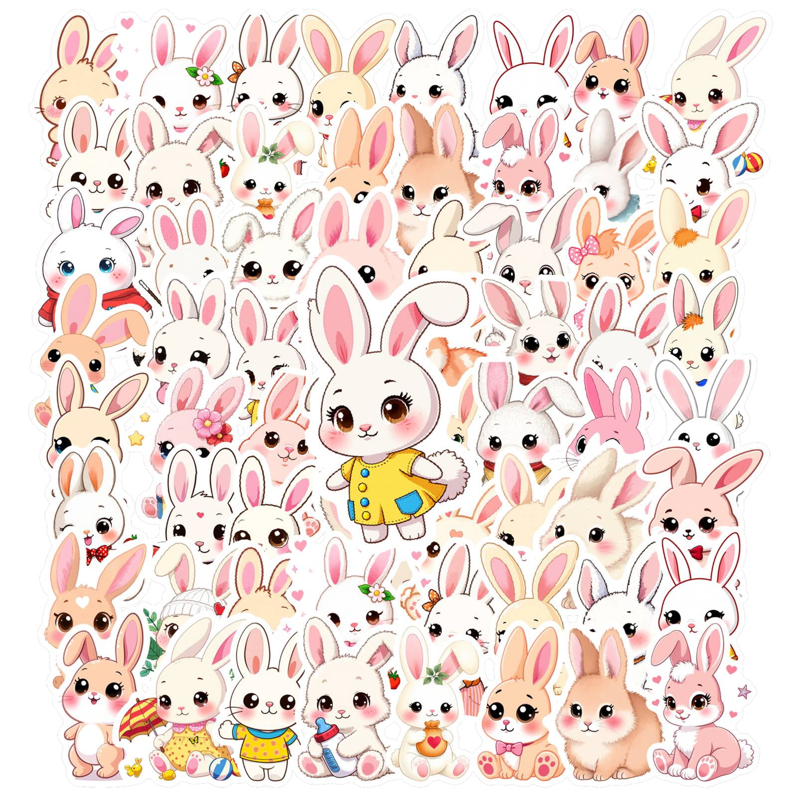 35pcs-50pcs Adorable Animal Stickers Kids Stickers PVC Stickers ...