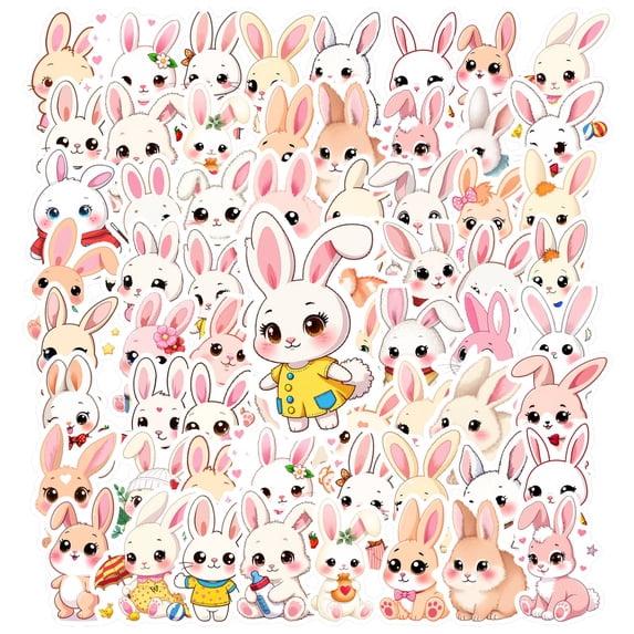 35pcs-50pcs Adorable Animal Stickers Kids Stickers PVC Stickers ...