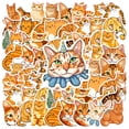 35pcs-50pcs Adorable Stickers Animal Stickers Cartoon Kitten Stickers ...