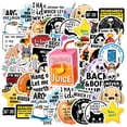 35pcs-50pcs Cute Stickers Animal Kids Stickers Quotes Decals Humor ...