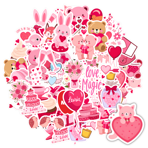 35pcs-50pcs Cute Stickers Kids Stickers Kawaii Animal Stickers Children ...