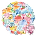 35pcs-50pcs Cute Stickers Stationery Stickers Fantasy Stationery ...