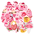35pcs-50pcs Romantic Stickers Valentine Stationery Stickers Love ...