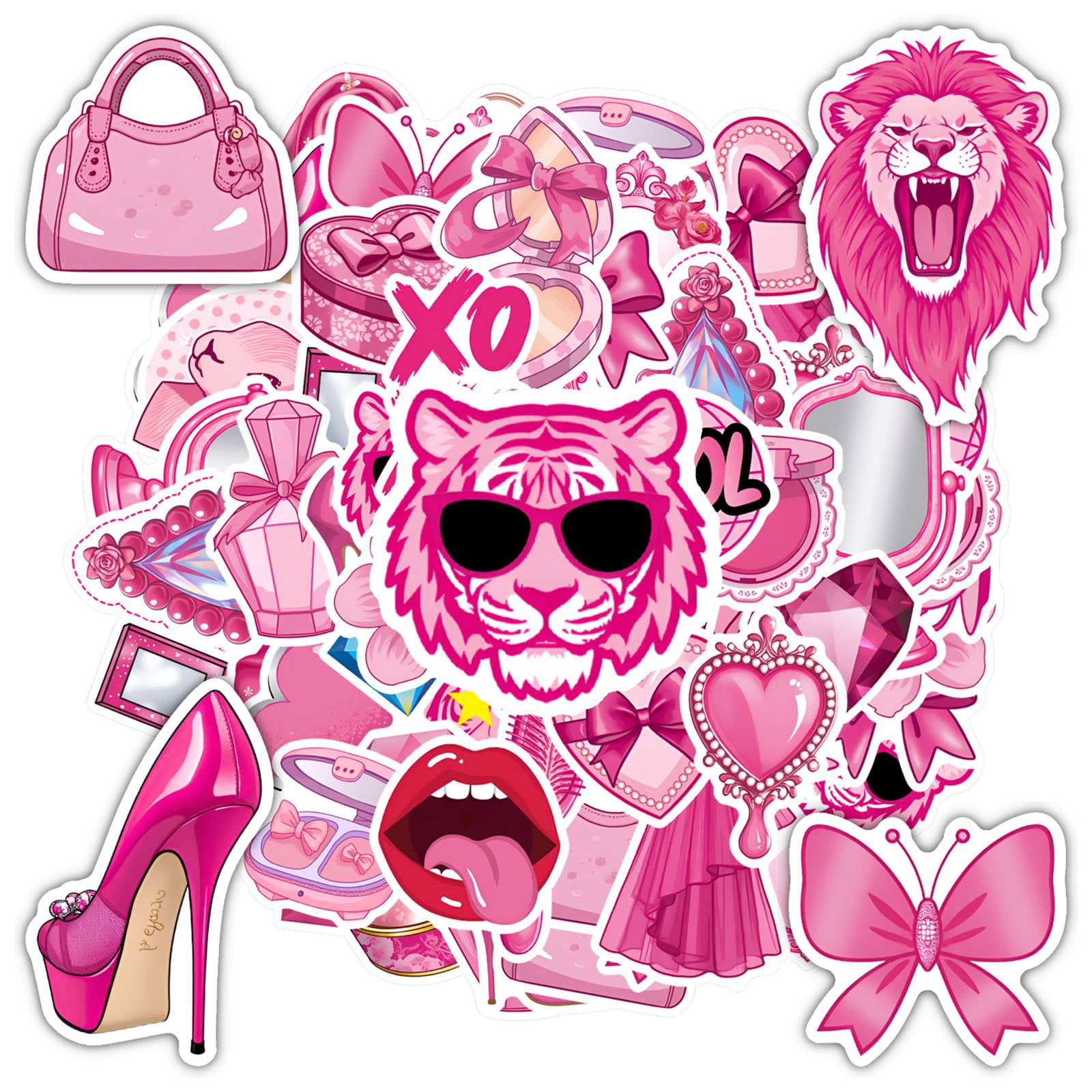 35pcs-50pcs Stylish Stationery Stickers Cute Kids Stickers Glamorous ...