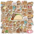 35pcs-70pcs Cute Capybara Stickers Animal Kids DIY Stickers Funny ...