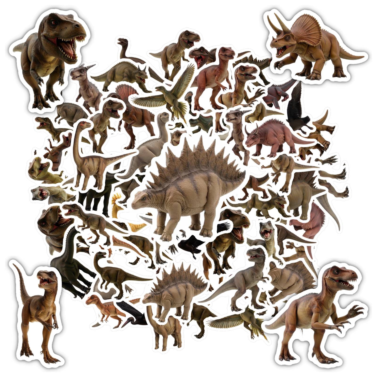 35pcs-70pcs Cute Dinosaur Stickers Kids Stickers PVC Stickers for ...