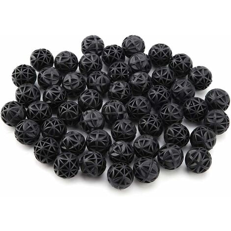35pcs Bio Ball, 26mm Biological Ball for Fish Tank Pond Aquarium ...