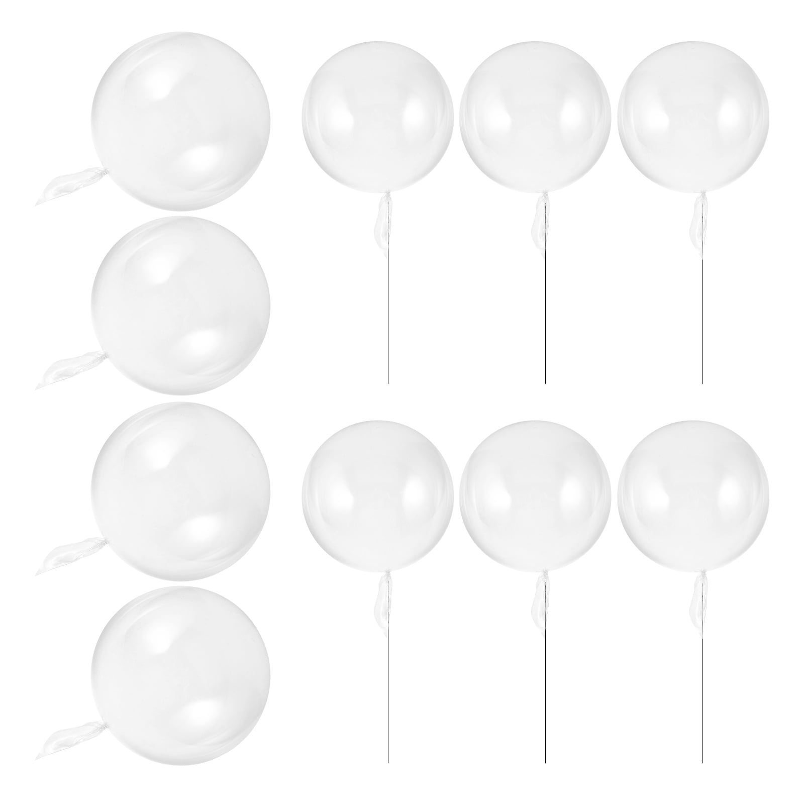 35pcs Bobo Balloons 8inch Clear Balloons Bubble Clear Balloons Clear ...