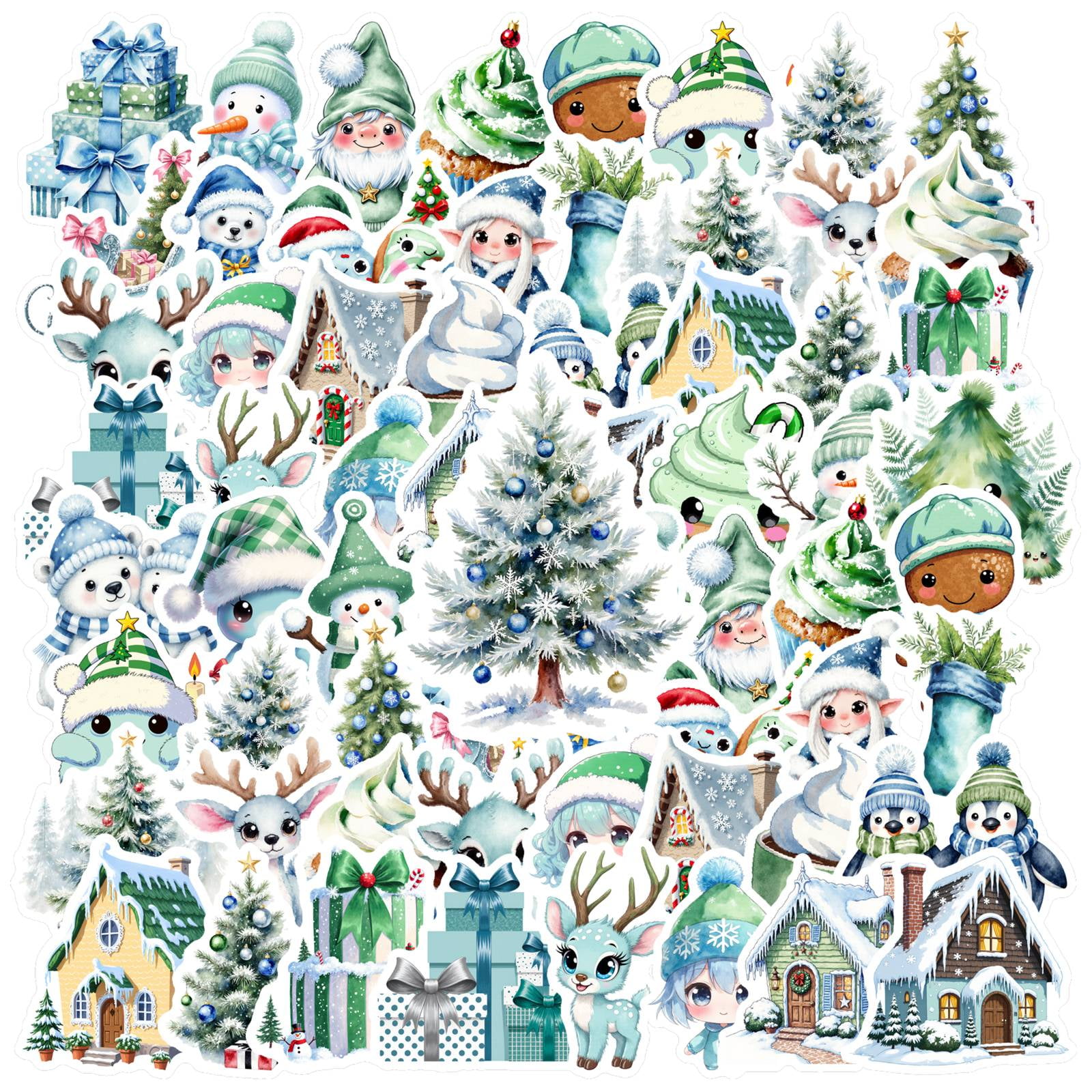 35pcs Cute Stickers Kids Stickers Cartoon Funny DIY Stickers for ...