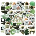 35pcs Decorative Stickers Plant Stickers Nature Decals Floral Stickers ...