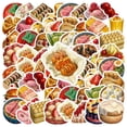 35pcs Delicious Stickers Food Sticker Pack Bakery Decals for Fridge ...