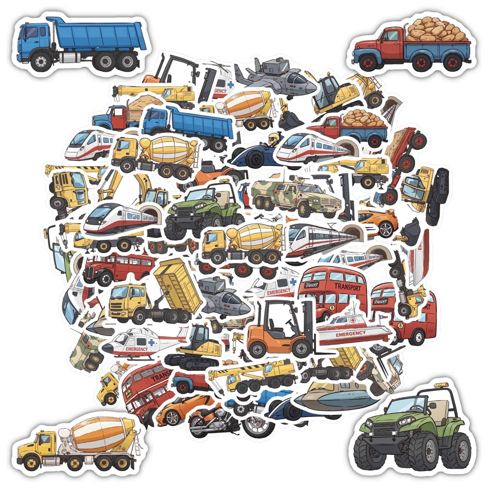 35pcs Glossy Stationery Stickers Cartoon Kids Stickers DIY Stickers for ...