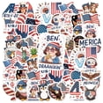 35pcs Patriotic Stickers Independence Stickers Cartoon Animal Stickers ...