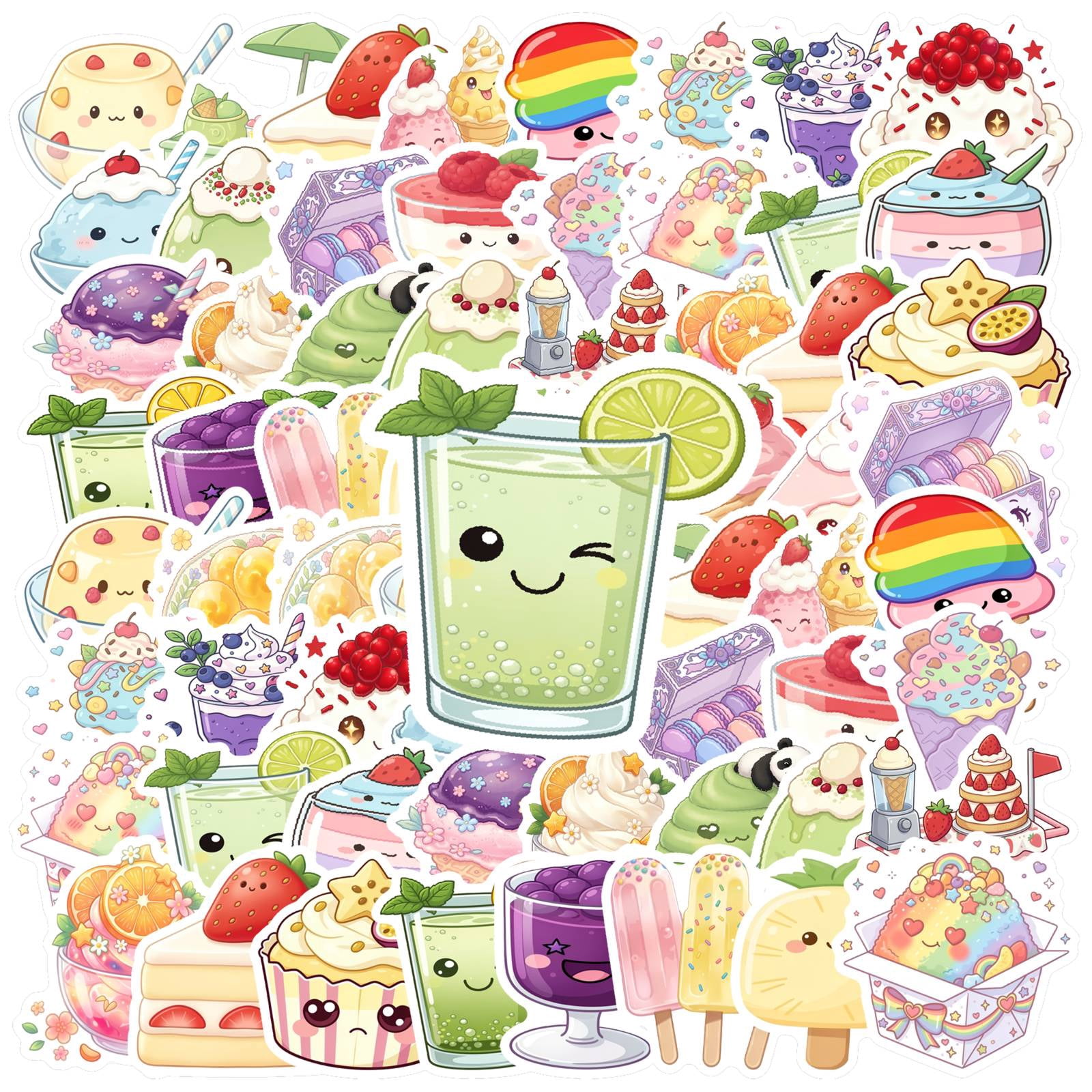 35pcs Sweet Stationery Stickers Adorable Teacher Reward Stickers Kawaii ...