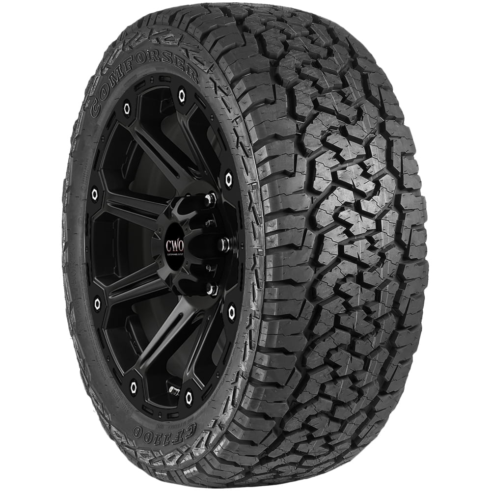 35x12.50R22LT Comforser CF1100 All Terrain 117Q LRE Black Wall Tire ...