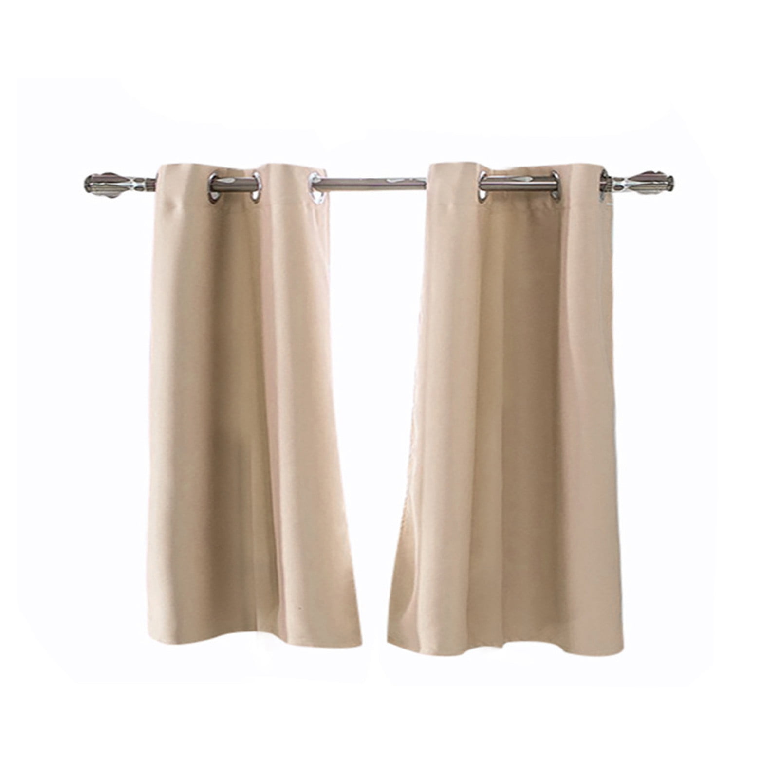 35x59IN 2PC Insulated Lined Heavy Thick Window Curtain Solid Color ...